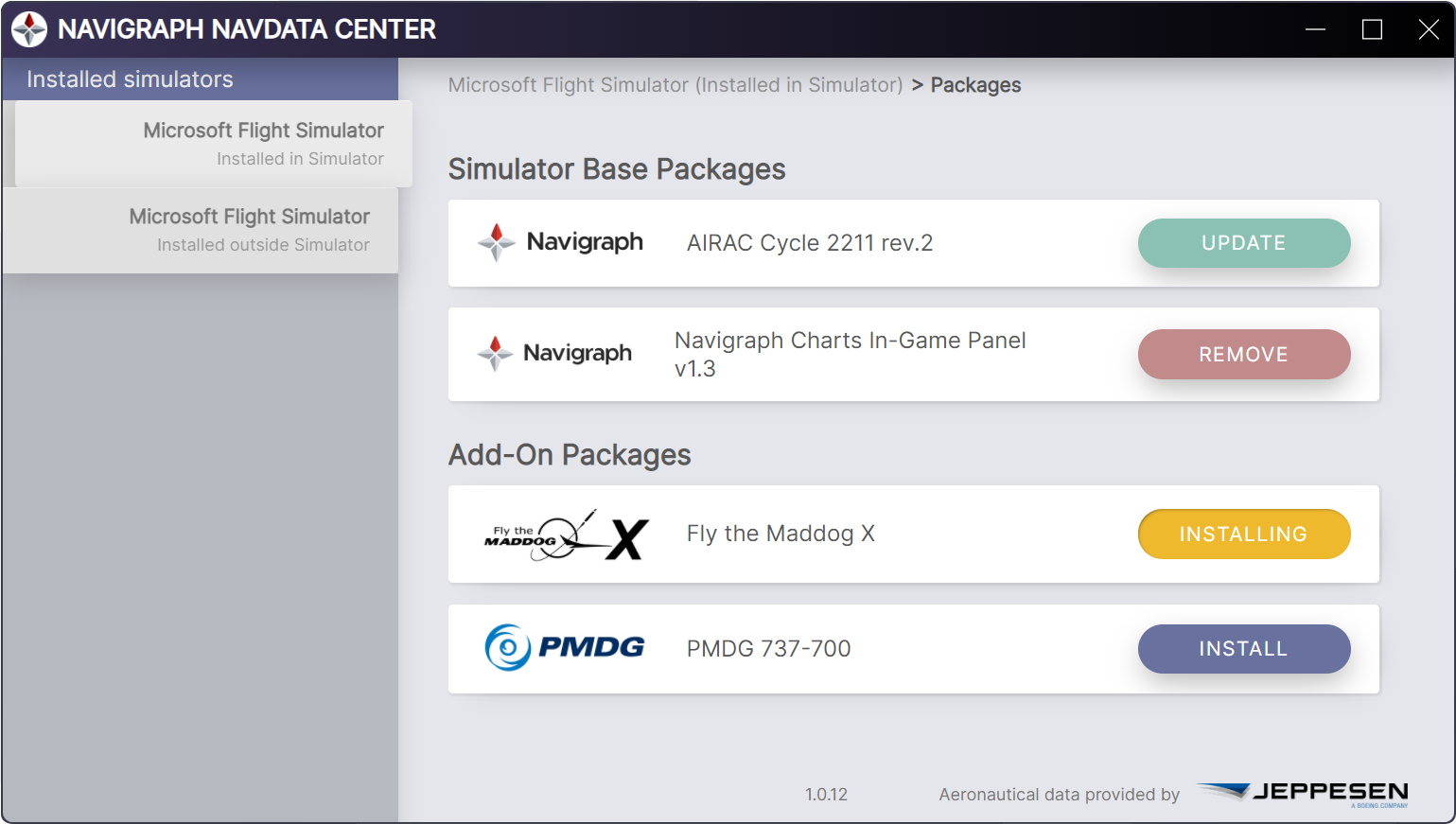 Simulated Flight, Real Navigation – Navigraph